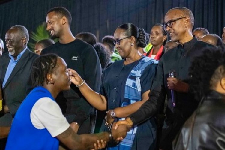 Akari ku mutima wa Bushali wakozwe mu biganza na Perezida Kagame ...